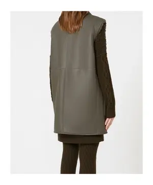Max Mara Oversized Double-breasted Gilet