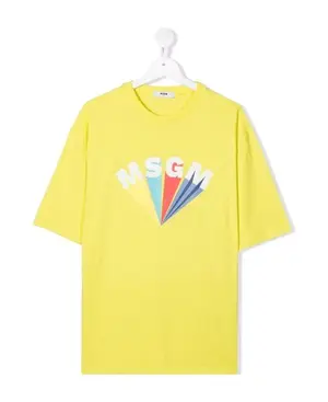 MSGM Logo Print T-shirt