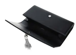 Saint Laurent Logo Button Clutch