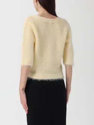 Alessandra Rich Embroidered Cropped Jumper - No