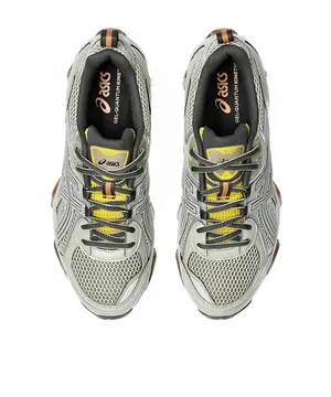 Asics Gel-quantum Kinetic Lace-up Sneakers - Fossils/sterling Silver