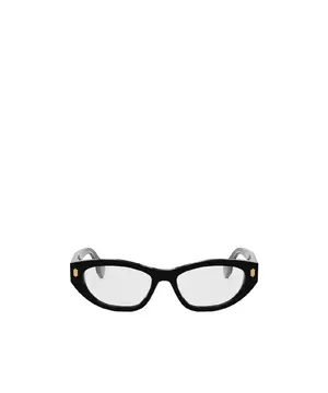 Fendi Cat Eye Frame Eyeglasses - Black
