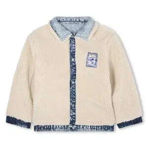 Kenzo Reversible Collared Long Sleeve Casual Jacket