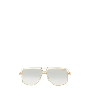 Cazal Full Rim Aviator Sunglasses - White