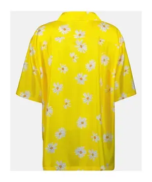 Moschino Floral Printed Short Sleeve Shirt