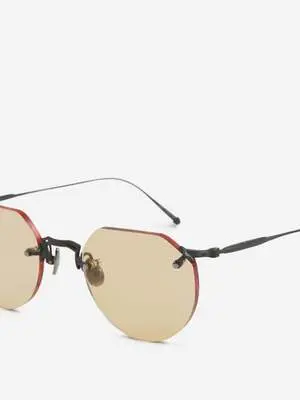 Matsuda Frameless Octagonal Sunglasses