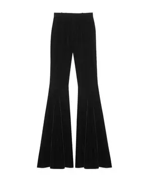 Saint Laurent Velvet Flared Trousers