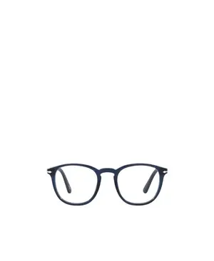 Persol Logo Flat Mirror Eyeglasses - Gray