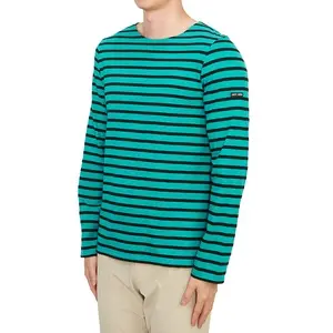 Saint James Striped Graphic T-shirt