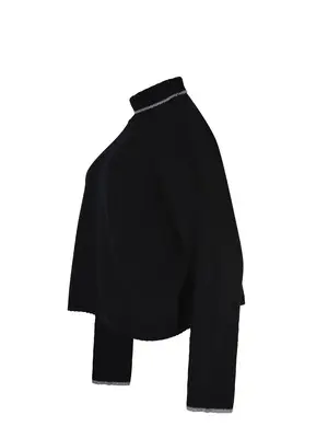 Pinko Knit Polo-neck Jumper