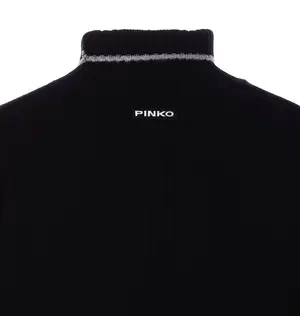 Pinko Knit Polo-neck Jumper