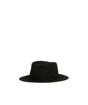 MAISON MICHEL Maison Michel André Fedora Hat Black