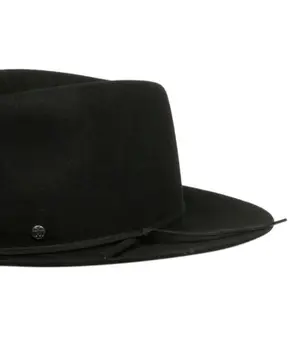 MAISON MICHEL André Fedora Hat - Black