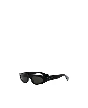 Celine Logo Sunglasses - Black