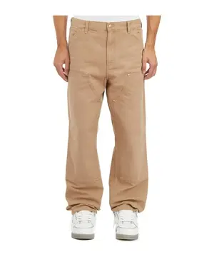 Carhartt Work In Progress Belt-loop Casual Trousers - Brown