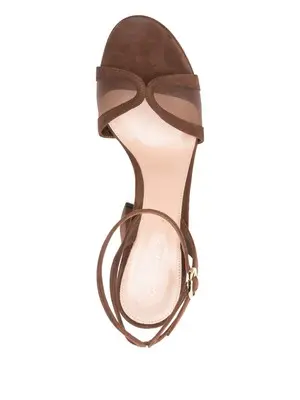 GIANVITO ROSSI 125mm Platform Ankle-strap Sandals