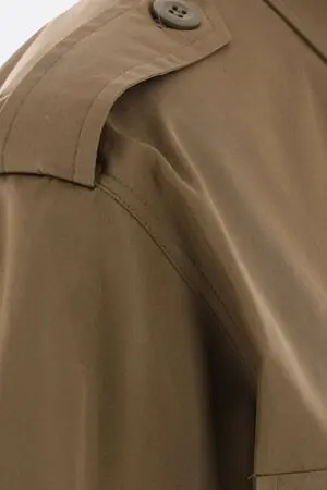 Aspesi Classic Button-up Top With Lapel And Short Sleeves - Green