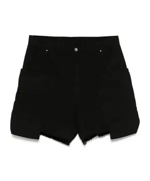 Rick Owens Bermuda Cargo Shorts - Black