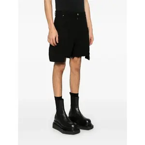 Rick Owens Bermuda Cargo Shorts - Black