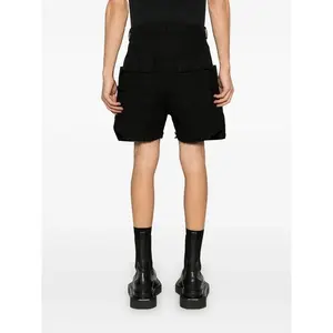 Rick Owens Bermuda Cargo Shorts - Black