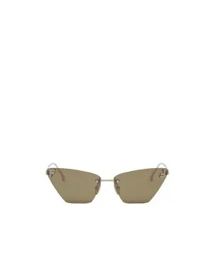 Fendi Cat Eye Sunglasses - Brown
