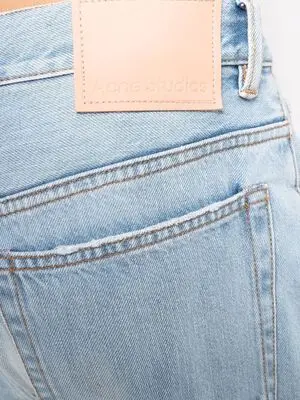 Acne Studios Loose Fit Wide Leg Jeans