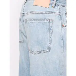 Acne Studios Loose Fit Wide Leg Jeans