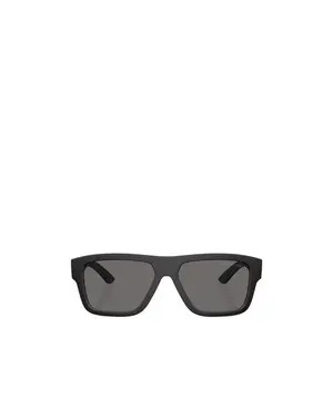 Prada Rectangular Frame Sunglasses - Gray