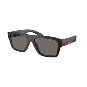 Prada Rectangular Frame Sunglasses - Gray