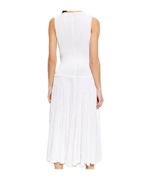 Alaïa Ribbed Crinoline Dress