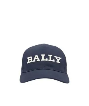 Bally Embroidered Logo Baseball Cap - Blue