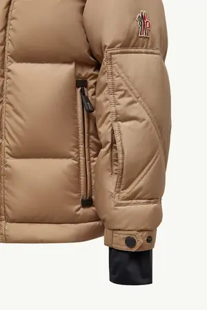 Moncler Kasanka Down Ski Jacket With Hood - Camel