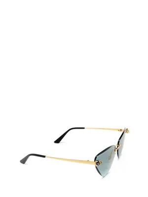 Cartier Triangle Frameless Sunglasses