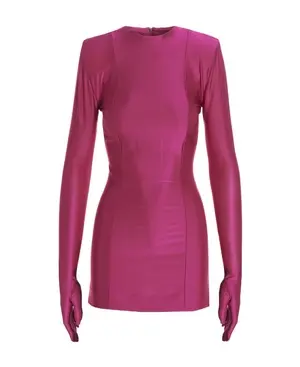 Vetements Round Neck Cocktail Dresses