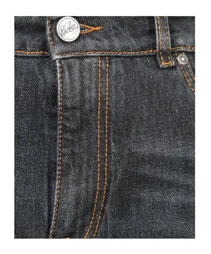 Etro Logo Embroidered Mid-rise Jeans - Black