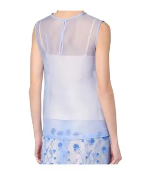 P.a.r.o.s.h Sleeveless Double Layered V-neck Tank