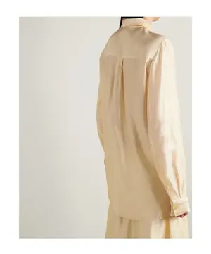 Khaite Long-sleeved Collared Shirt