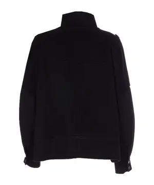 Pinko High-neck Drawstring Hem Jacket