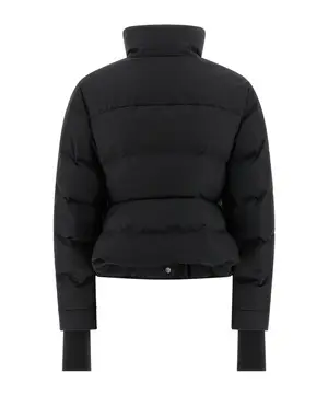 Alexander McQueen High-neck Cropped Down Jacket