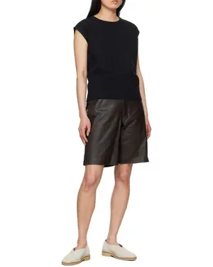 LEMAIRE Crewneck Sleeveless Jersey T-shirt