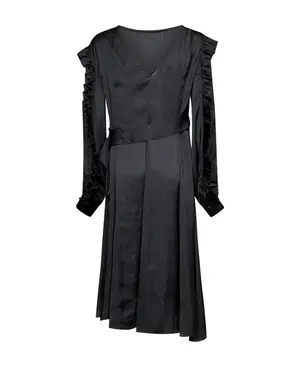 REMAIN BIRGER Asymmetrical Detail Dress