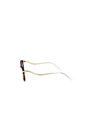 JIMMY CHOO Round Frame Glasses