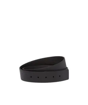 Prada Saffiano Leather Belt - Black