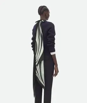 Bottega Veneta Printed Silk Scarf