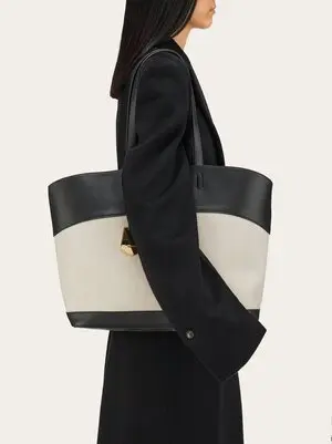 FERRAGAMO Logo Tote Bag