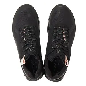 Ecco Round Toe Lace-up Sneakers