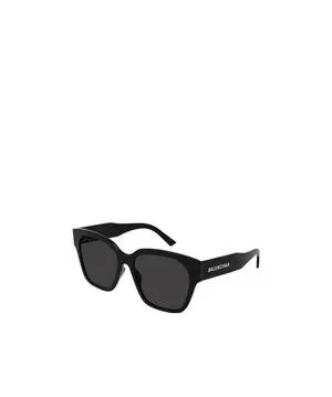Balenciaga Square Frame Sunglasses - Black