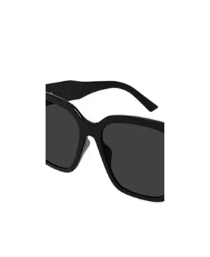 Balenciaga Square Frame Sunglasses - Black