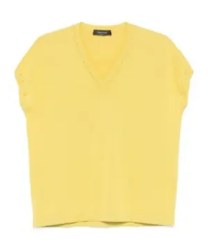 Fabiana Filippi Sequin-embellished Knitted Top
