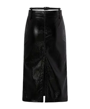 Pinko Belted Midi Skirt